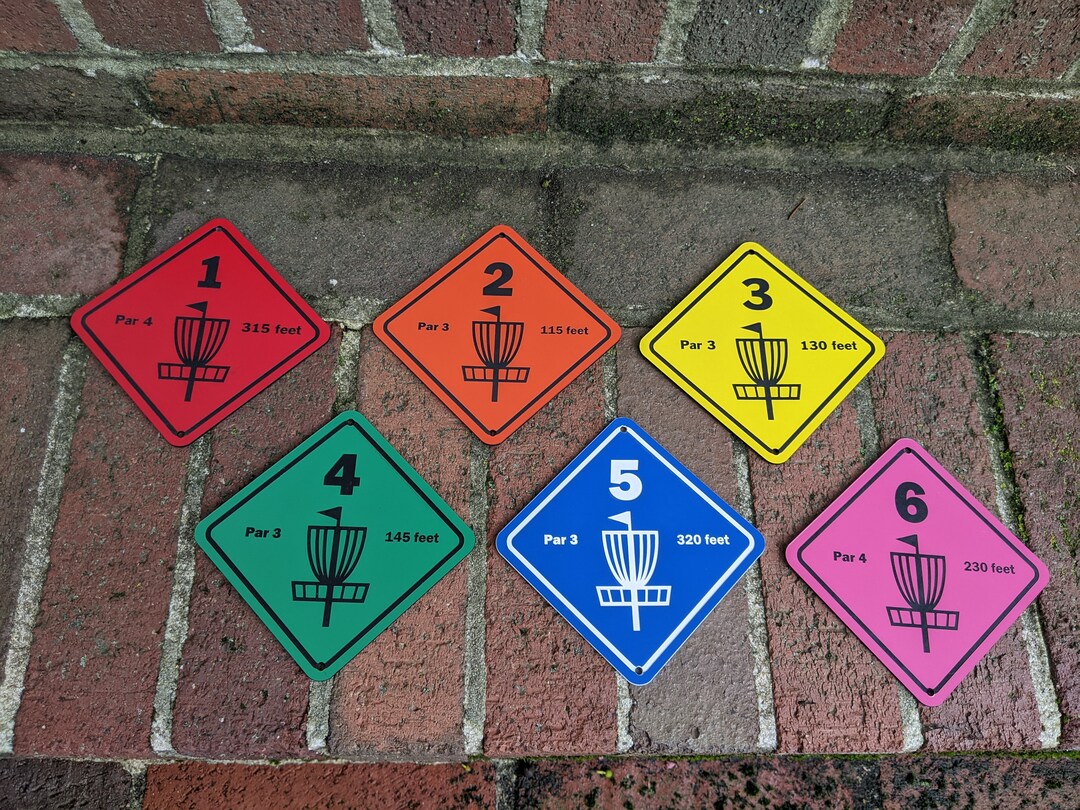 Custom Disc Golf Signs - Etsy