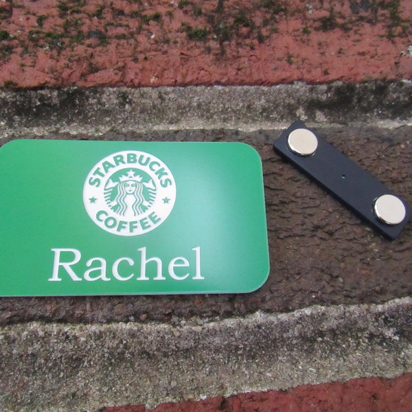 Starbucks Name Tag - Etsy