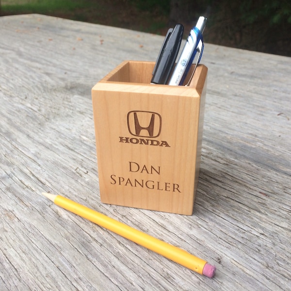 Custom Pen Holder With Logo - Etsy