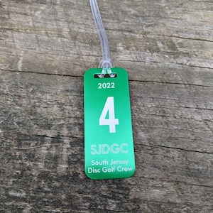 Disc Golf Bag Tags - Etsy