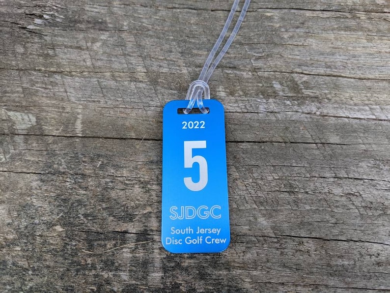 Disc Golf Bag Tags - Etsy