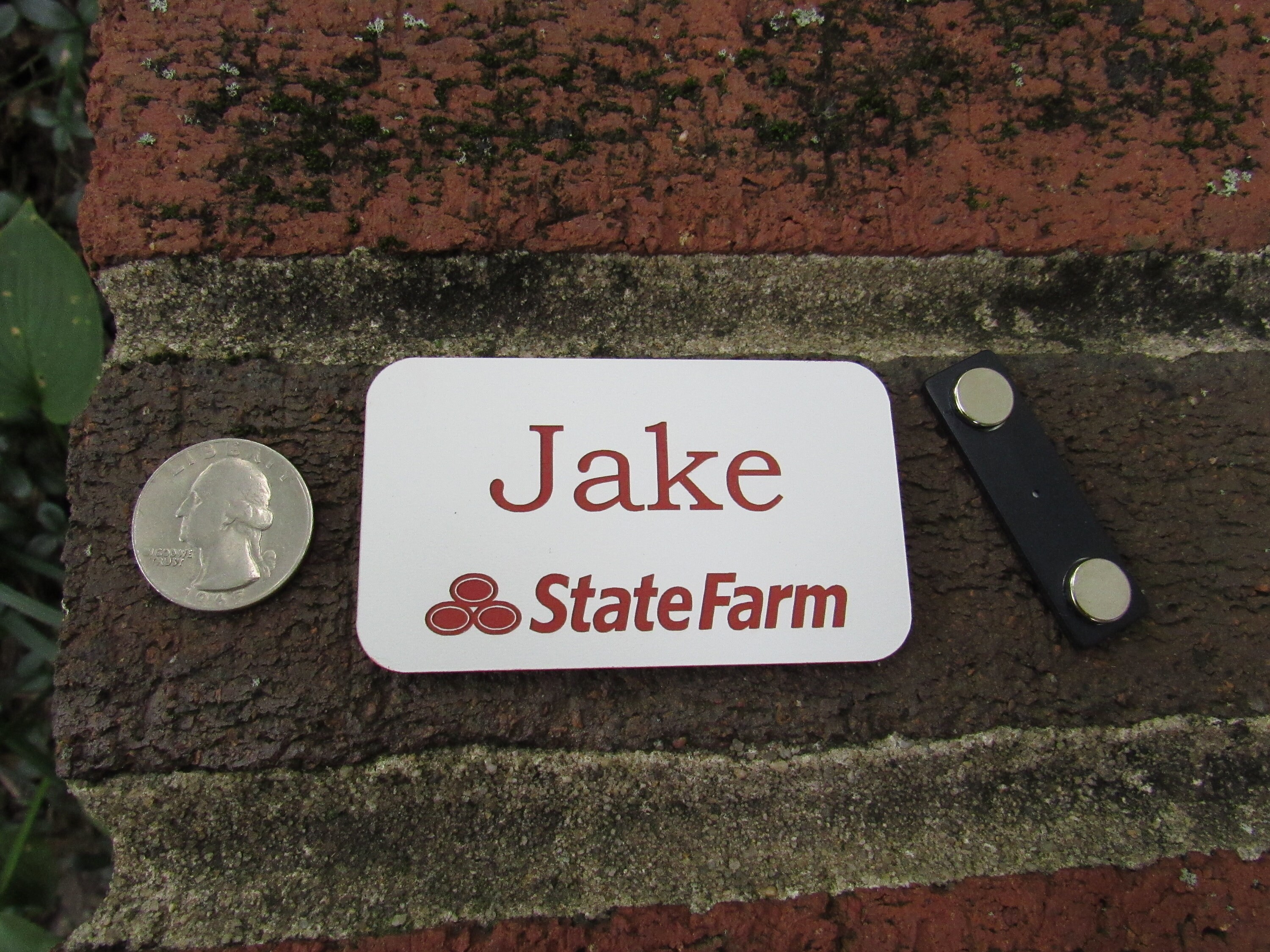Jake From State Farm Name Tag