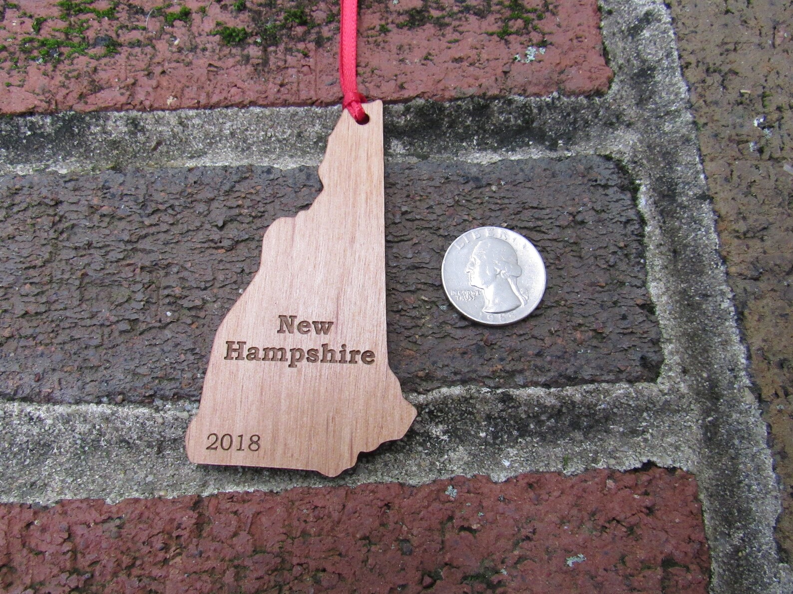 New Hampshire State Ornament - Etsy