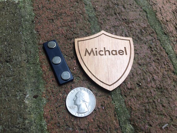 Shield Name Tag
