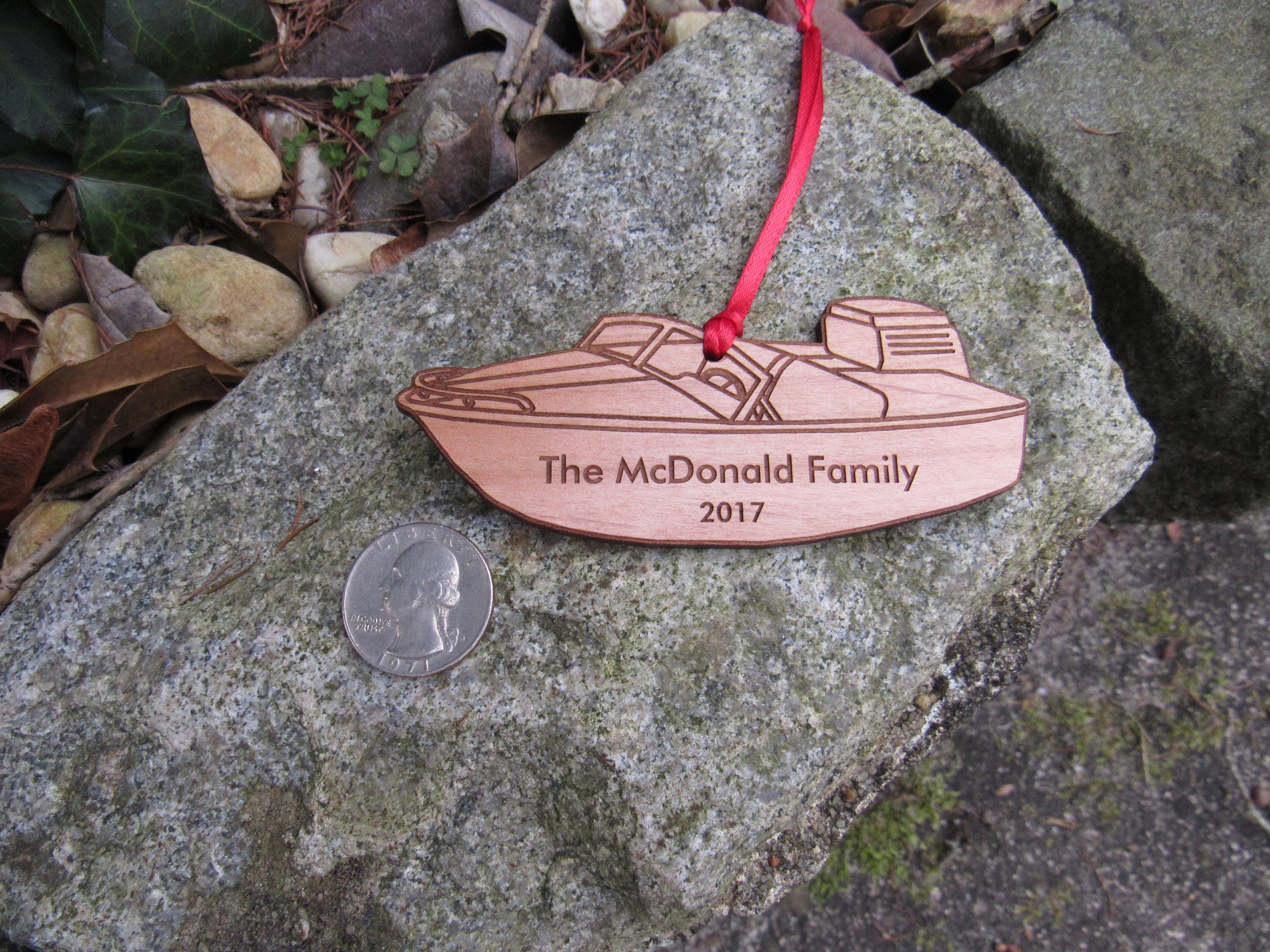 Speed Boat Ornament - Etsy