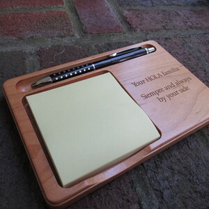 Custom Note and Pen Holder - Etsy