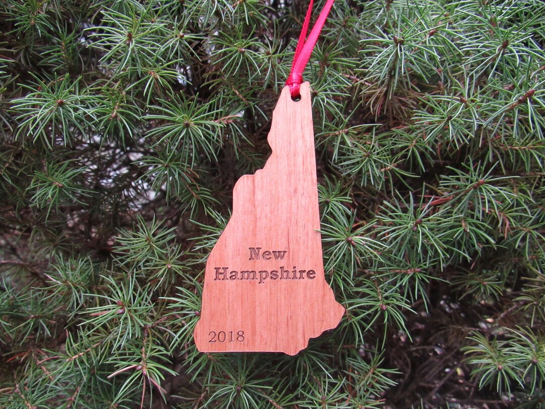 New Hampshire State Ornament - Etsy