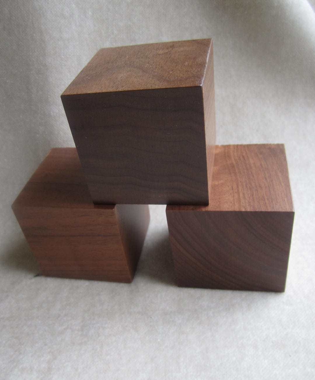 Small Walnut Cubes - Etsy