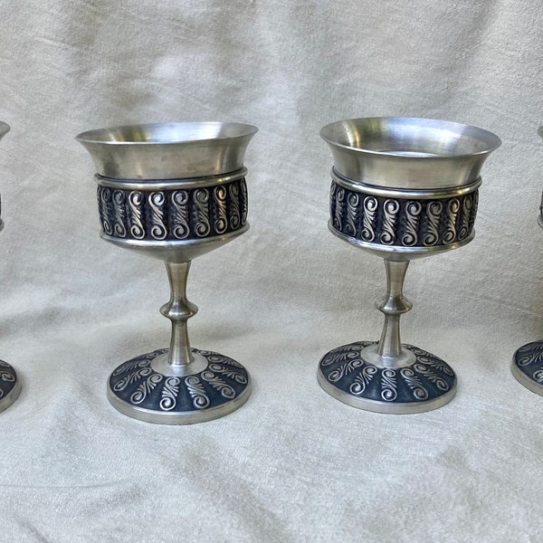 Pewter Goblet - Etsy