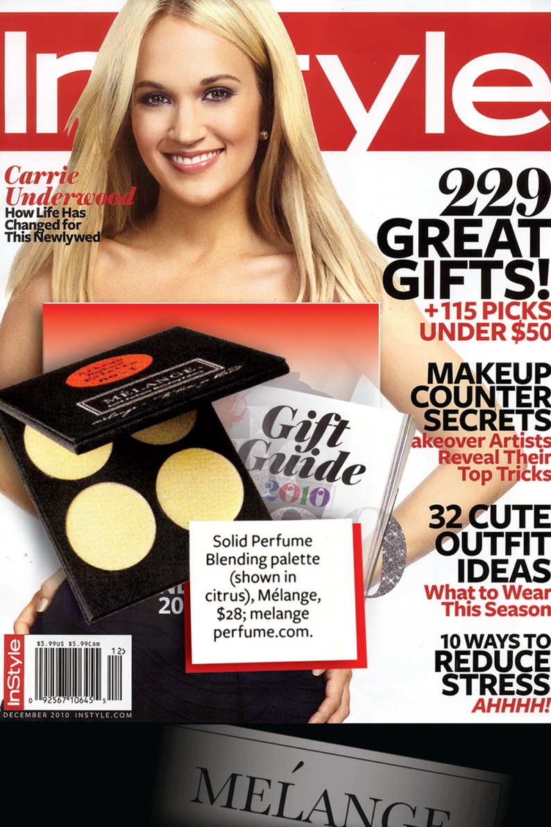 Vanilla Solid Perfume Palette: Hand-poured Blending Kit - Etsy