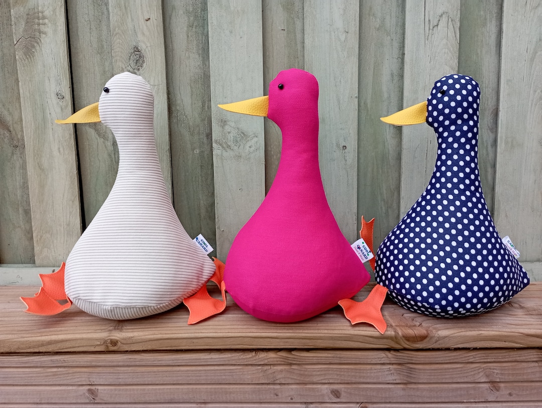 Cool Canard Doorstop / Bookend. Multi Choice - Pink Blue Diy Funny ...