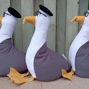 Eddie the Seagull Doorstop / Bookend -DIY Flat Packed-funny Doorstop ...