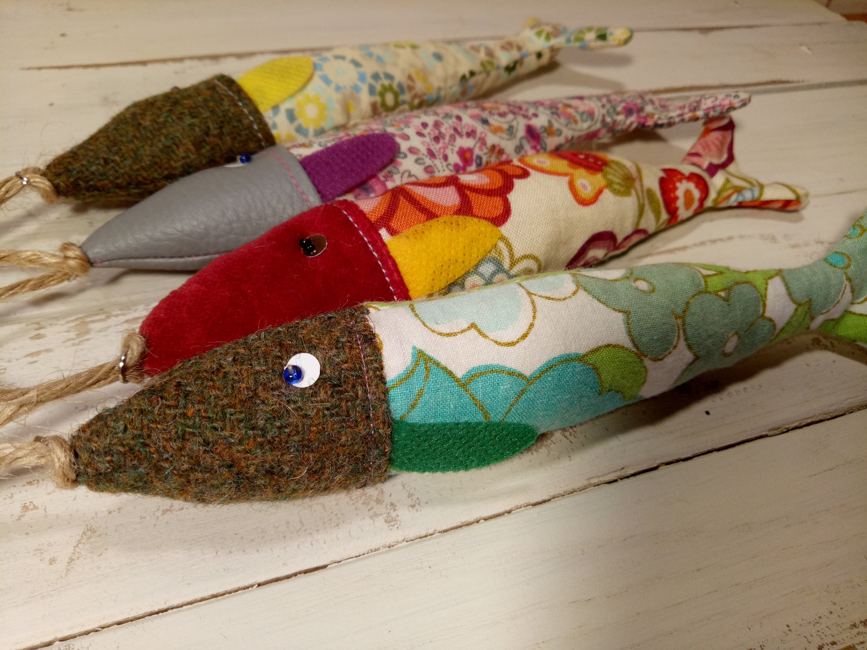 Fabric Fish Cute Little Stuffed Fabric Fish Home Deco Idea - Etsy UK