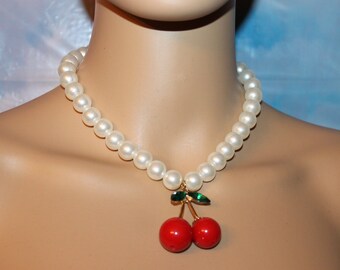 Cherry jewelry | Etsy