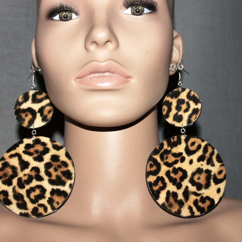 Big Round Earrings - Etsy