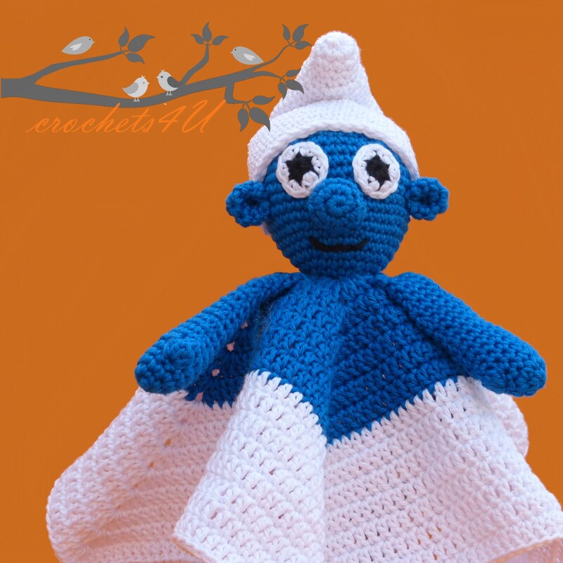 Smurf Crochet Pattern - Etsy