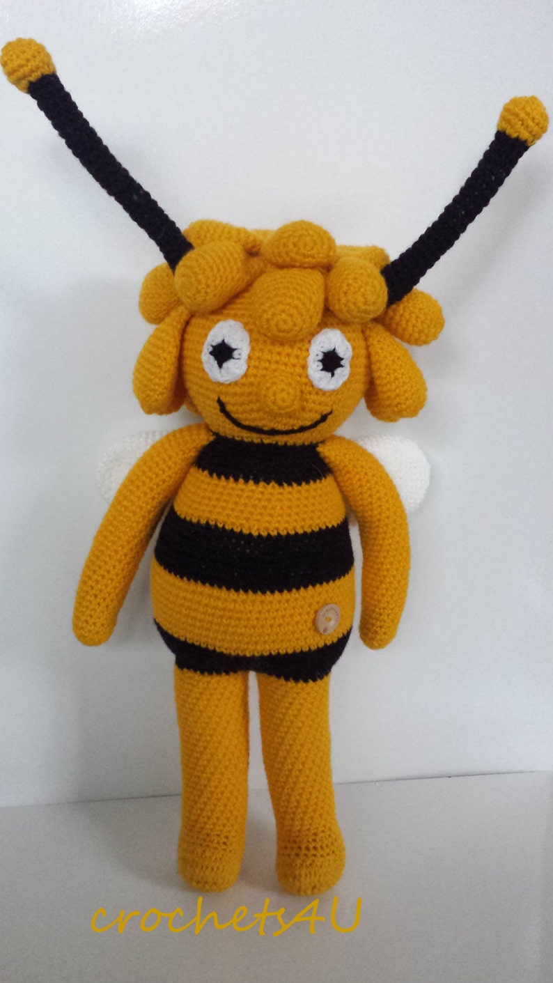 Haakpatroon bij, bij haken, Maya de bij, amigurumi haken - Etsy Nederland
