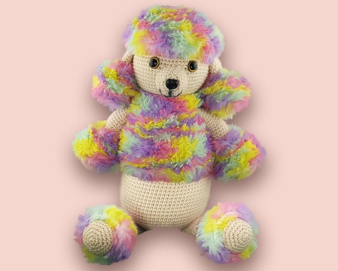 Crochet Pattern Poodle Cuddly Toy - Etsy