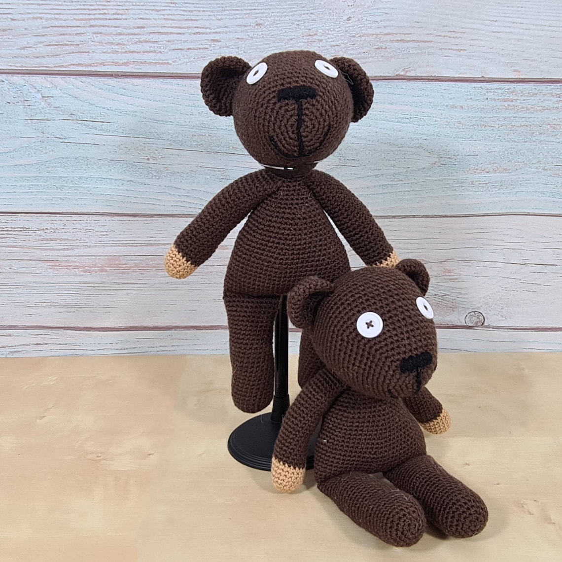 Crochet Pattern Mr. Bean Teddy / Teddy Bear / Amigurumi / Bear - Etsy
