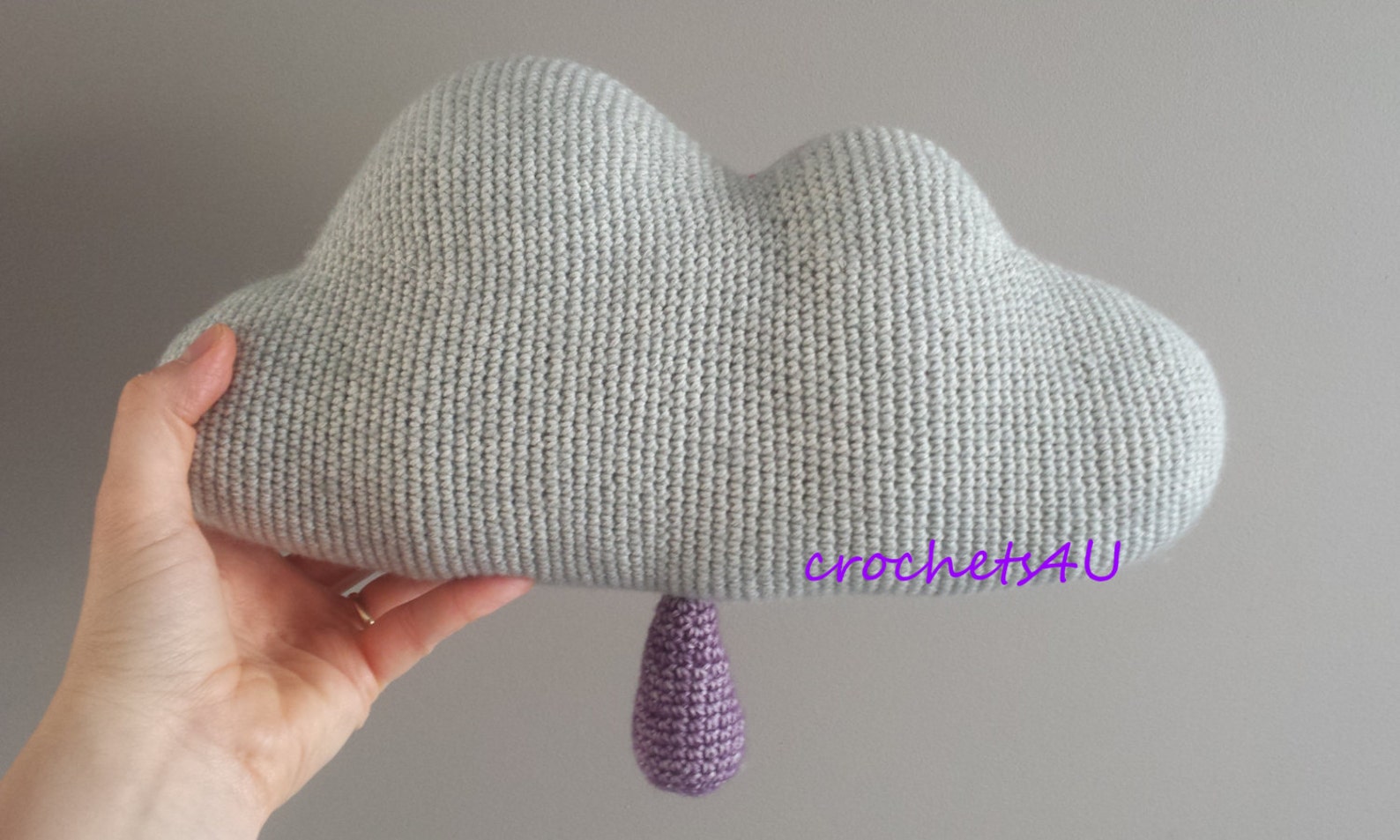 Crochet Pattern Small Cloud - Etsy