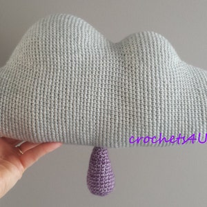 Crochet Pattern Small Cloud - Etsy