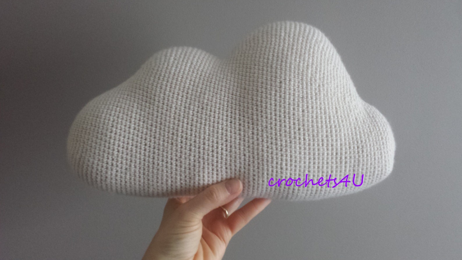 Crochet Pattern Small Cloud - Etsy