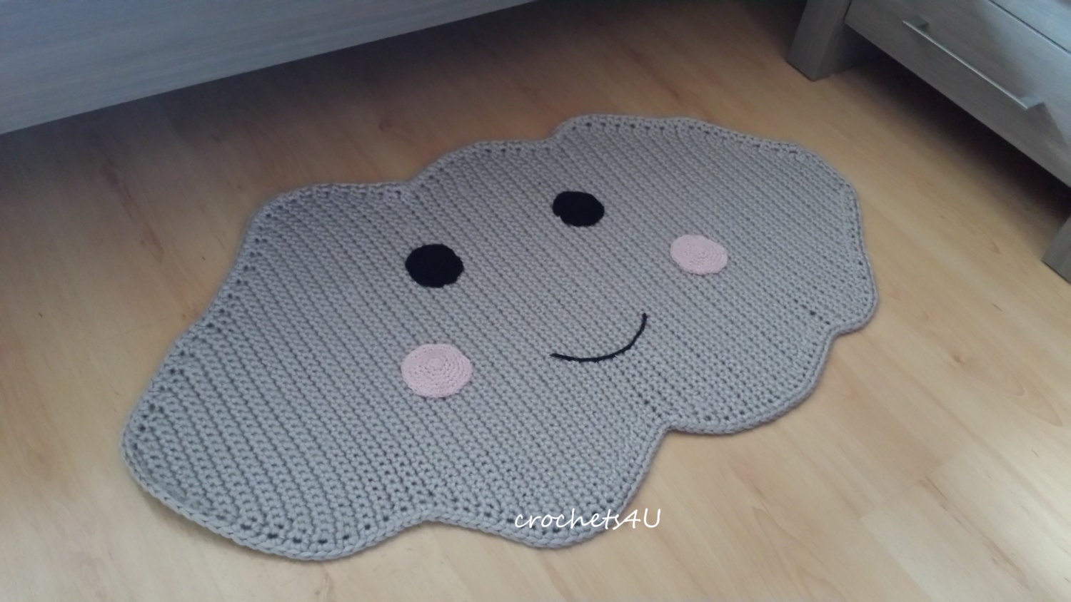 Crochet Pattern Cloud Carpet, Cloud Rug, Crochet Carpet, Crochet Rug ...