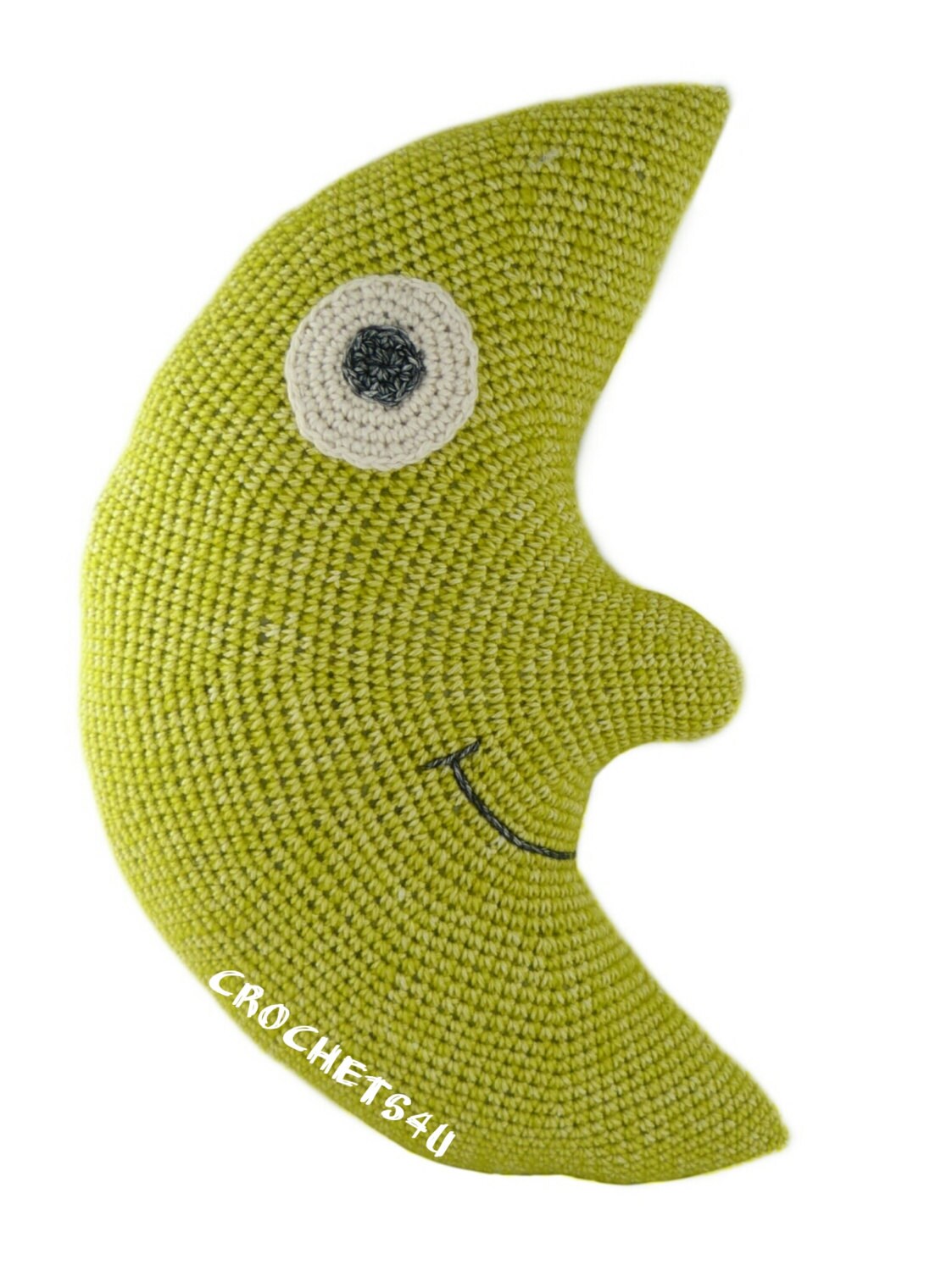 Crochet Pattern Moon, Crochet in 1 Piece - Etsy