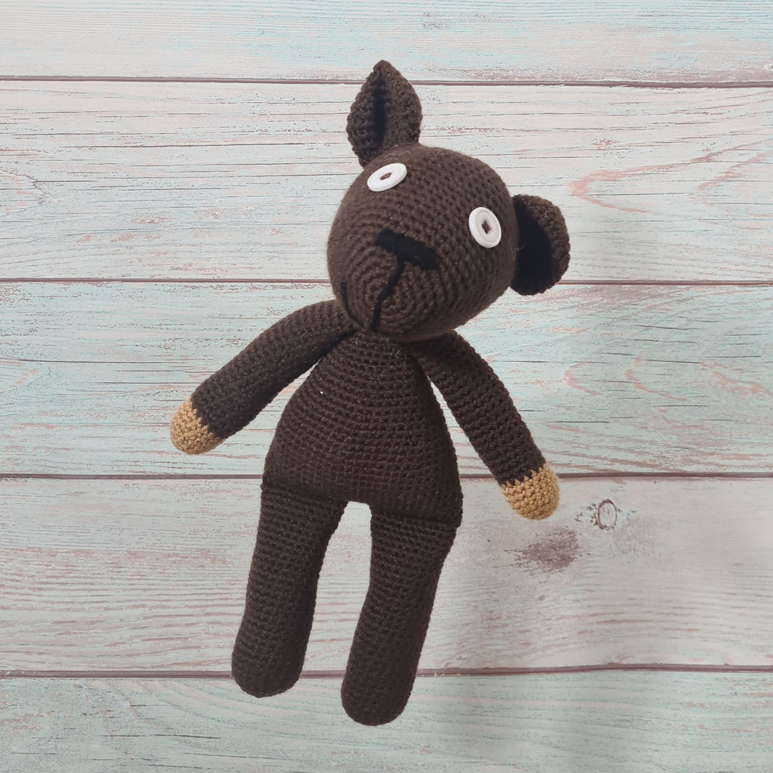 Crochet Pattern Mr. Bean Teddy / Teddy Bear / Amigurumi / Bear - Etsy