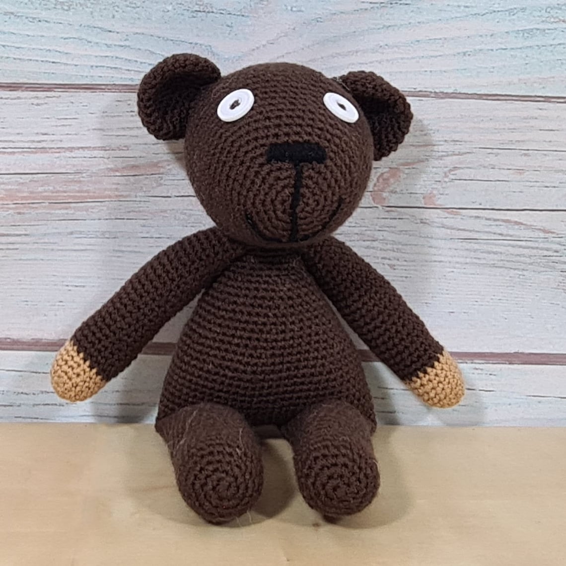 Crochet Pattern Mr. Bean Teddy / Teddy Bear / Amigurumi / Bear - Etsy