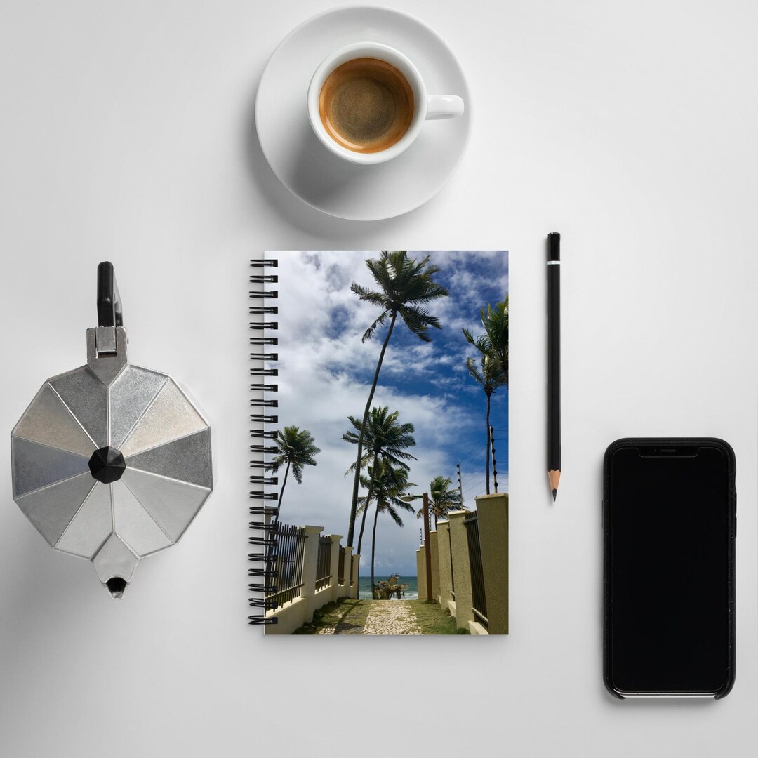 At the Beach in Brazil Spiral Notebook - Etsy