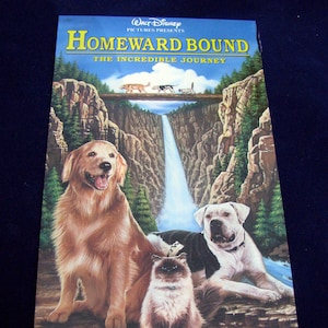 HOMEWARD BOUND the Incredible Journey (1993) Repurposed Original VHS ...
