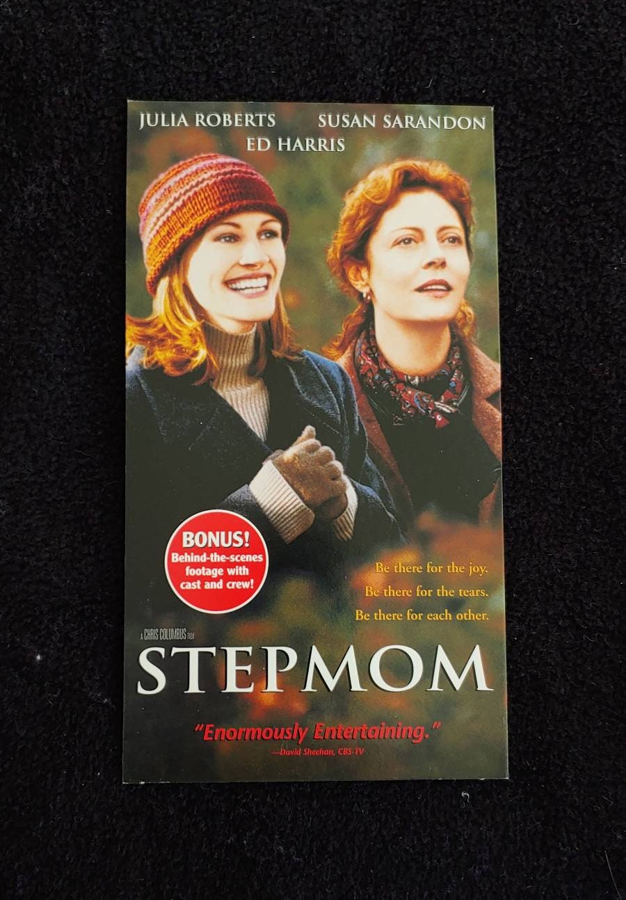 STEPMOM 1998 Repurposed Original Vhs Sleeve to Unique Journal, Choose Lined or Unlined Paper ...