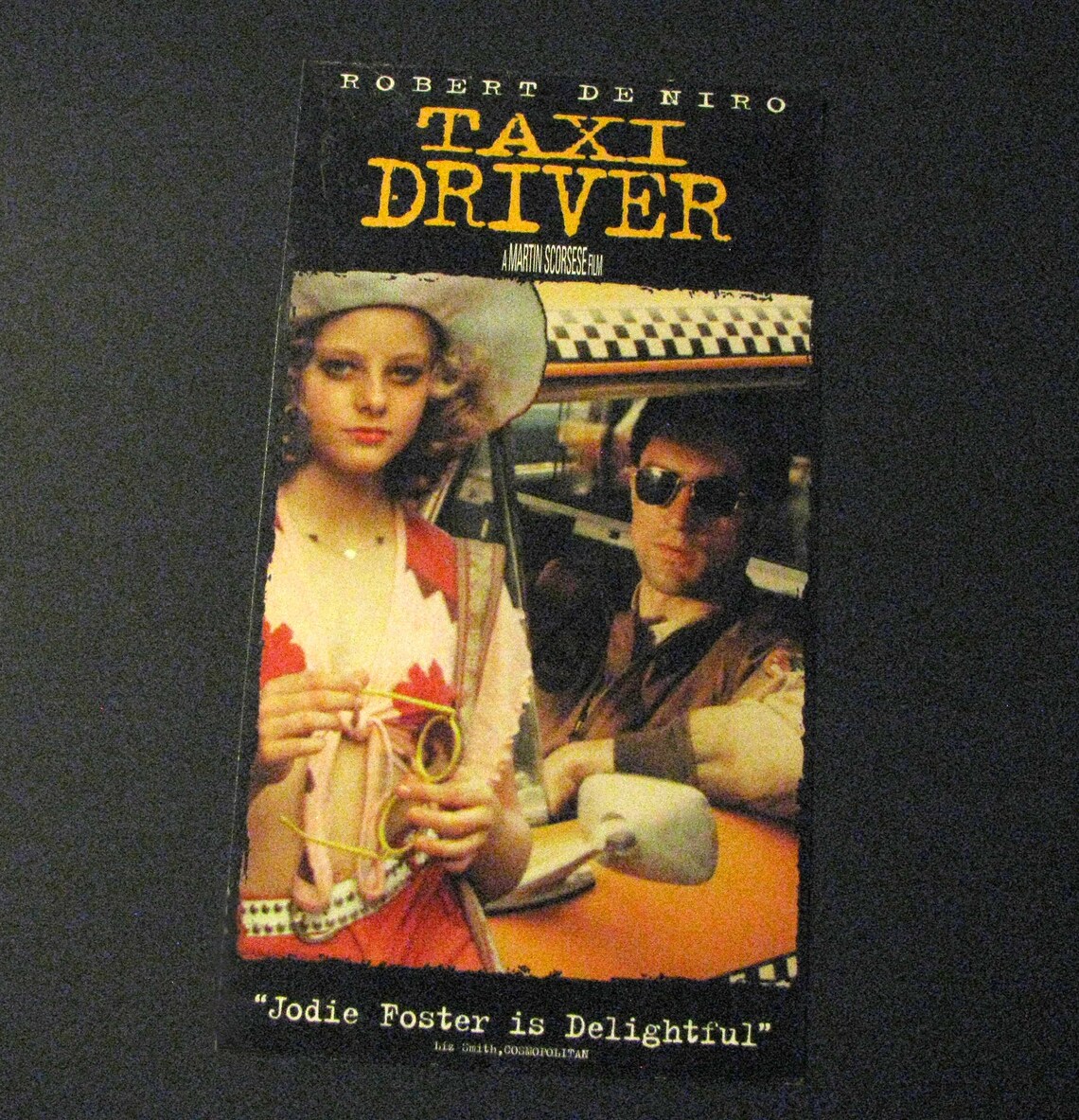 TAXI DRIVER (1976) RARE Repurposed Original Vhs Sleeve to Unique ...