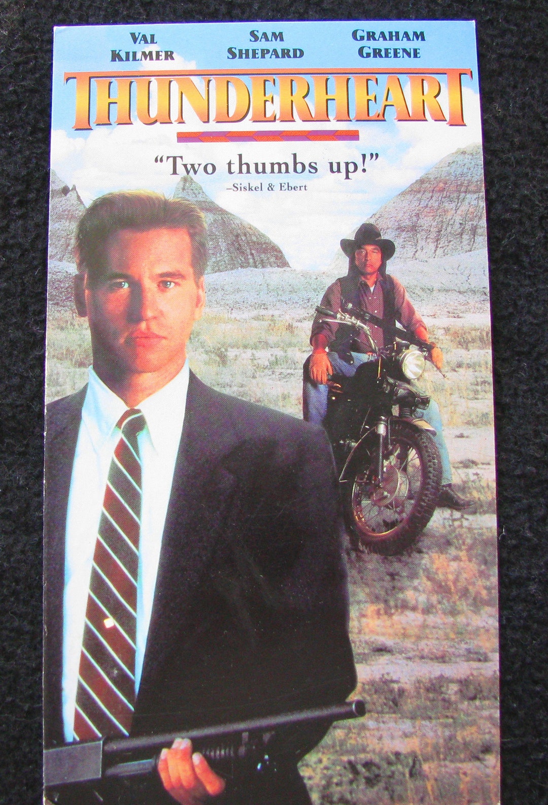 THUNDERHEART (1992) - Repurposed Vhs Sleeve to Unique Notebook, Choose ...