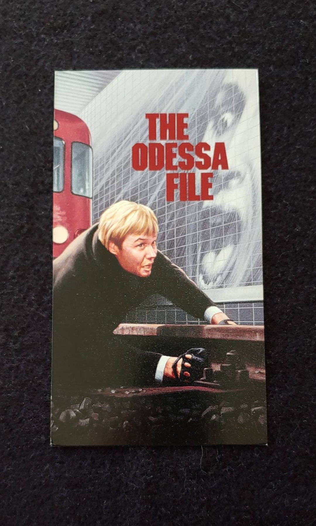 The ODESSA FILE (1974) Repurposed Original Vhs Sleeve to Unique Journal ...
