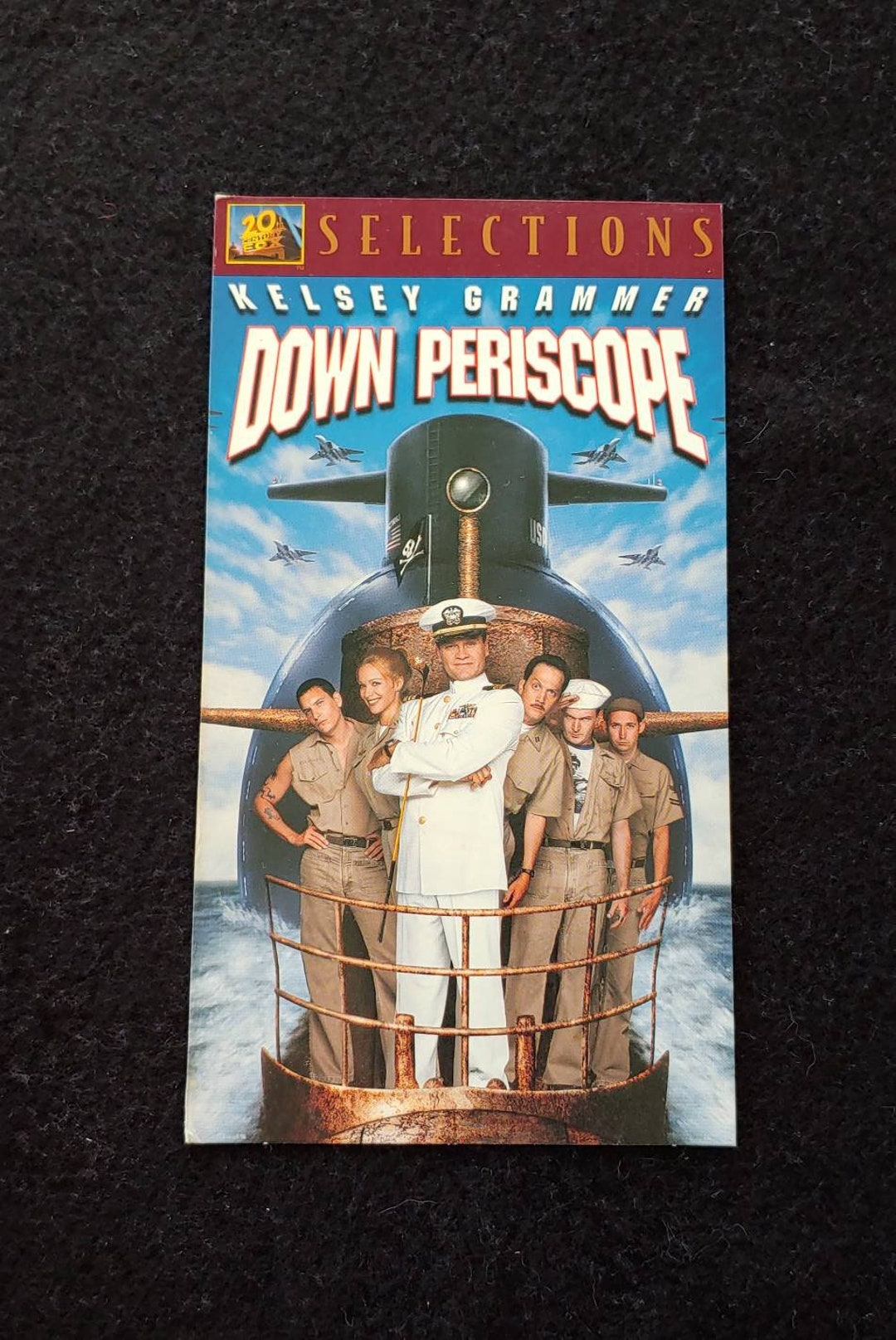 DOWN PERISCOPE (1996) Repurposed Original Vhs Sleeve to Unique Journal ...