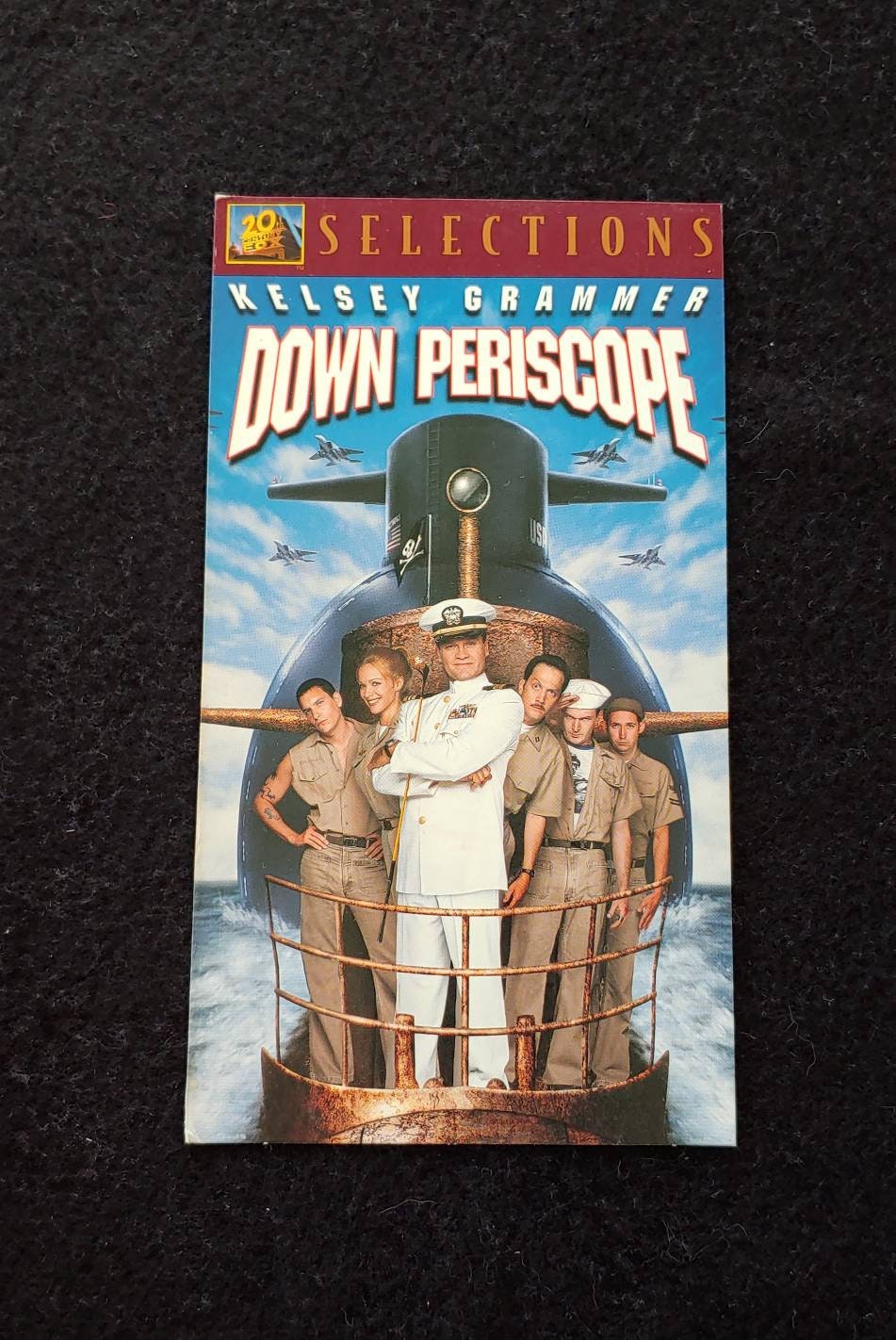 DOWN PERISCOPE 1996 Repurposed Original Vhs Sleeve to Unique Journal ...