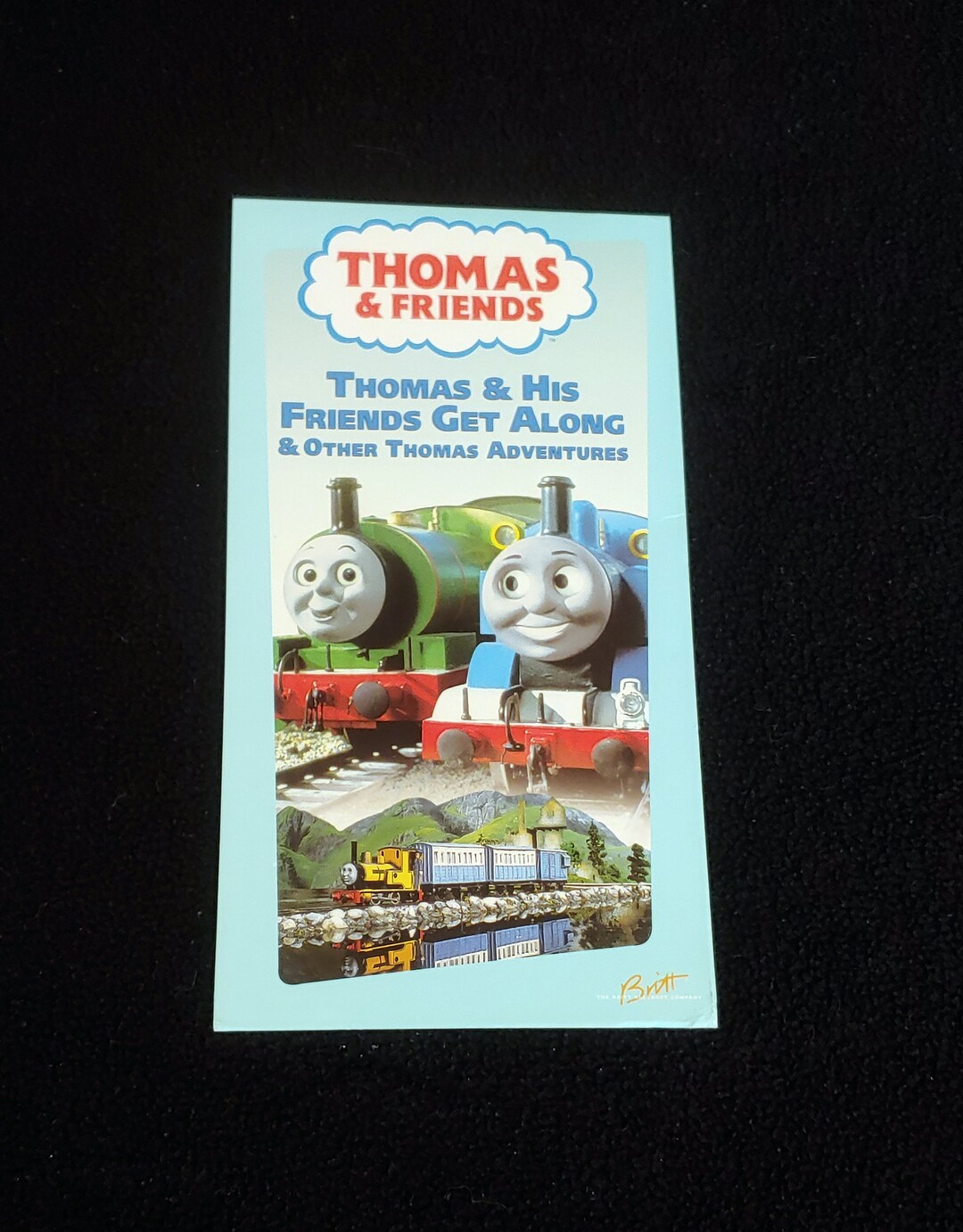 THOMAS & FRIENDS (2000) Repurposed Original Vhs Sleeve to Unique ...
