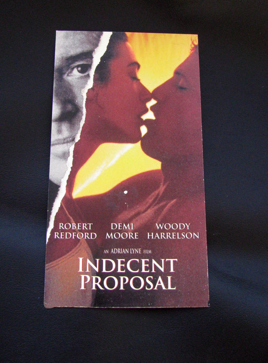 INDECENT PROPOSAL (1993) - Repurposed VHS Sleeve to Unique Notebook ...
