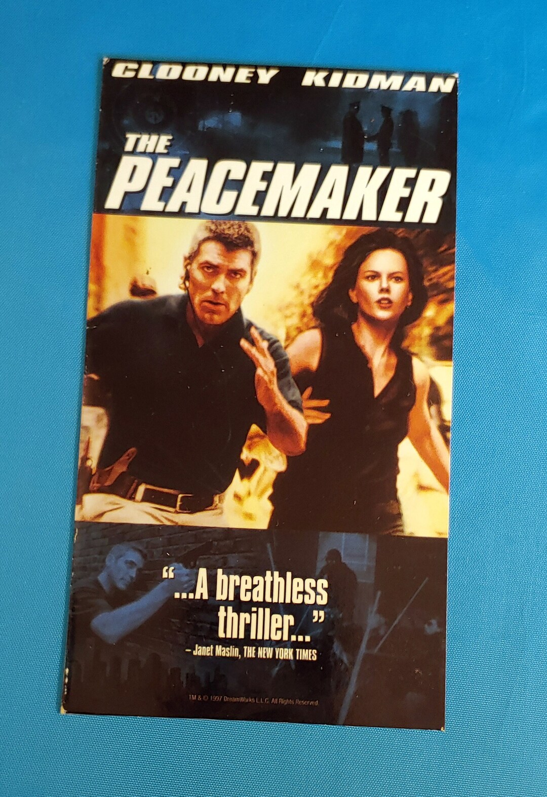 The PEACEMAKER (1997) Repurposed Original VHS Sleeve to Unique Journal ...