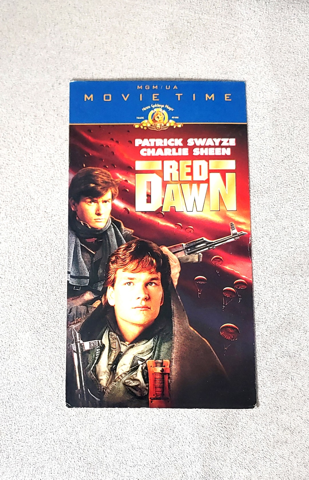 RED DAWN (1984) Repurposed Original Vhs Sleeve to Unique Journal ...