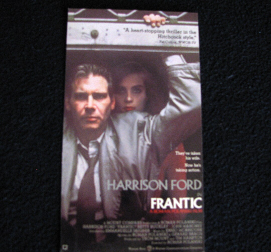 FRANTIC 1988 Repurposed Original Vhs Sleeve to Unique - Etsy