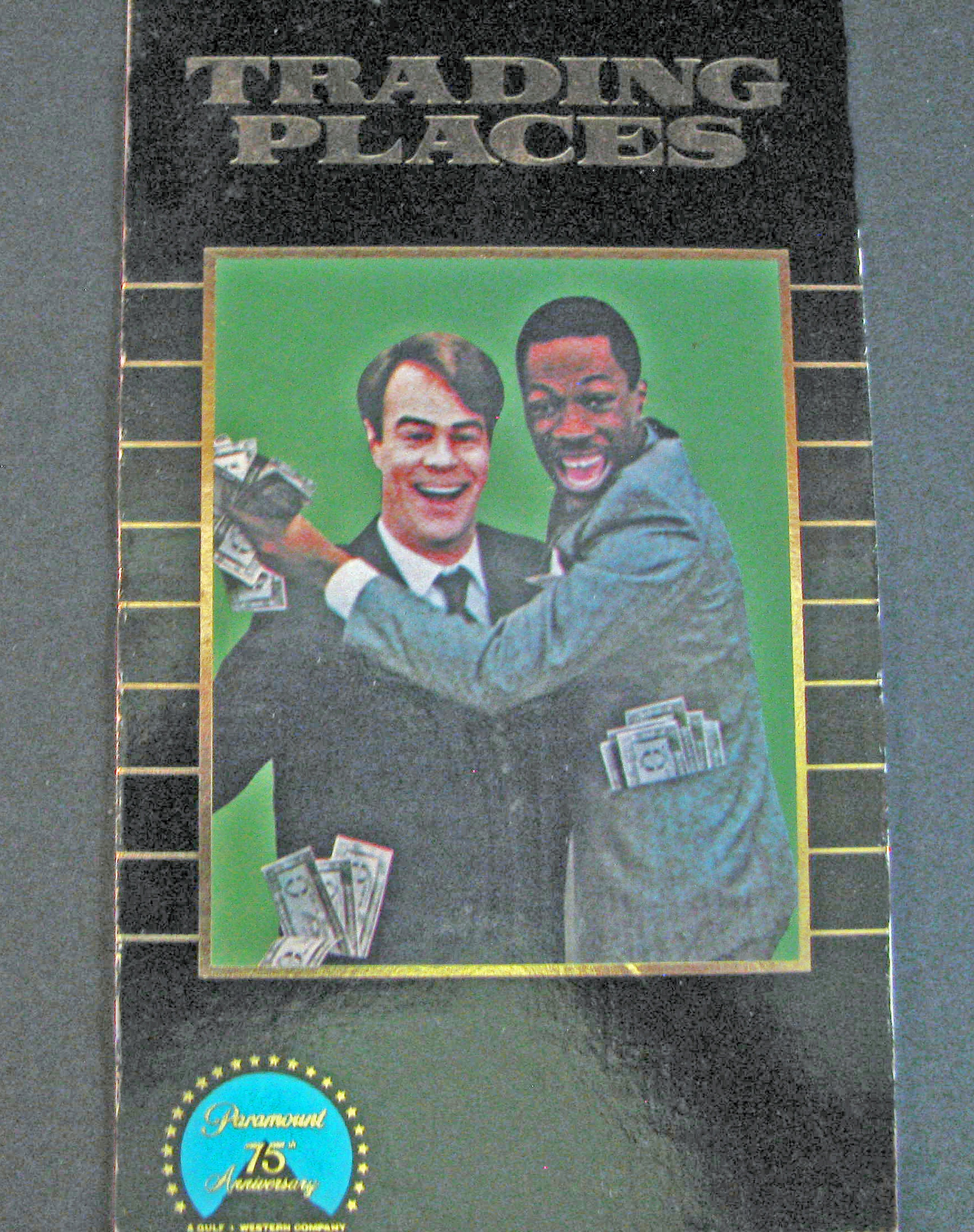 Trading Places 1983 Funda Vhs Original Reutilizada Para Etsy España
