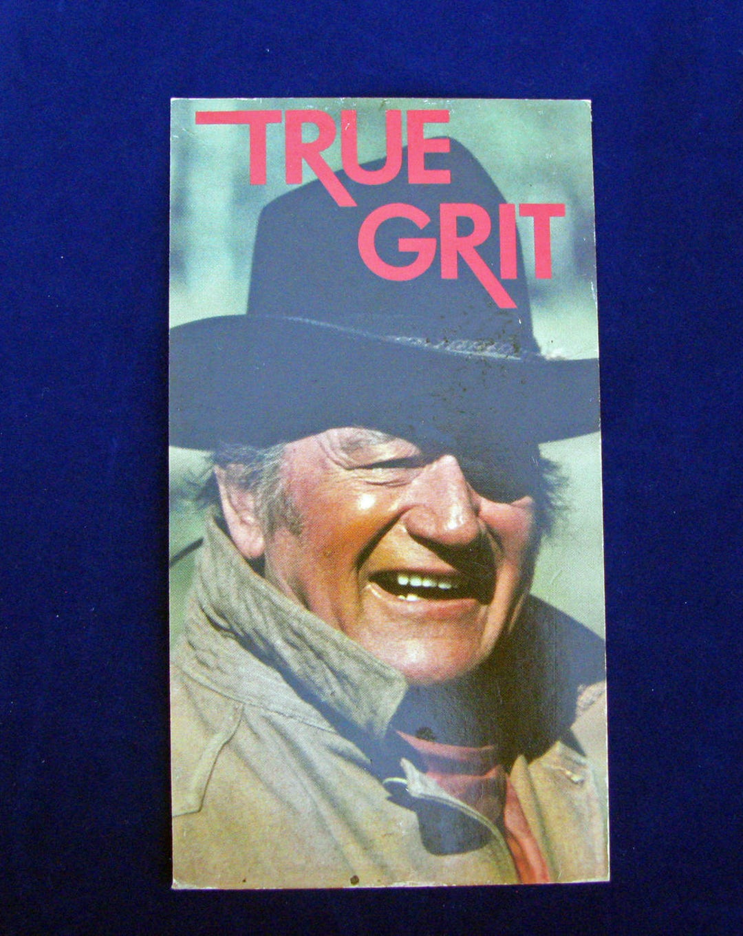 TRUE GRIT 1969 Repurposed Original VHS Sleeve to Unique Journal, Choose ...