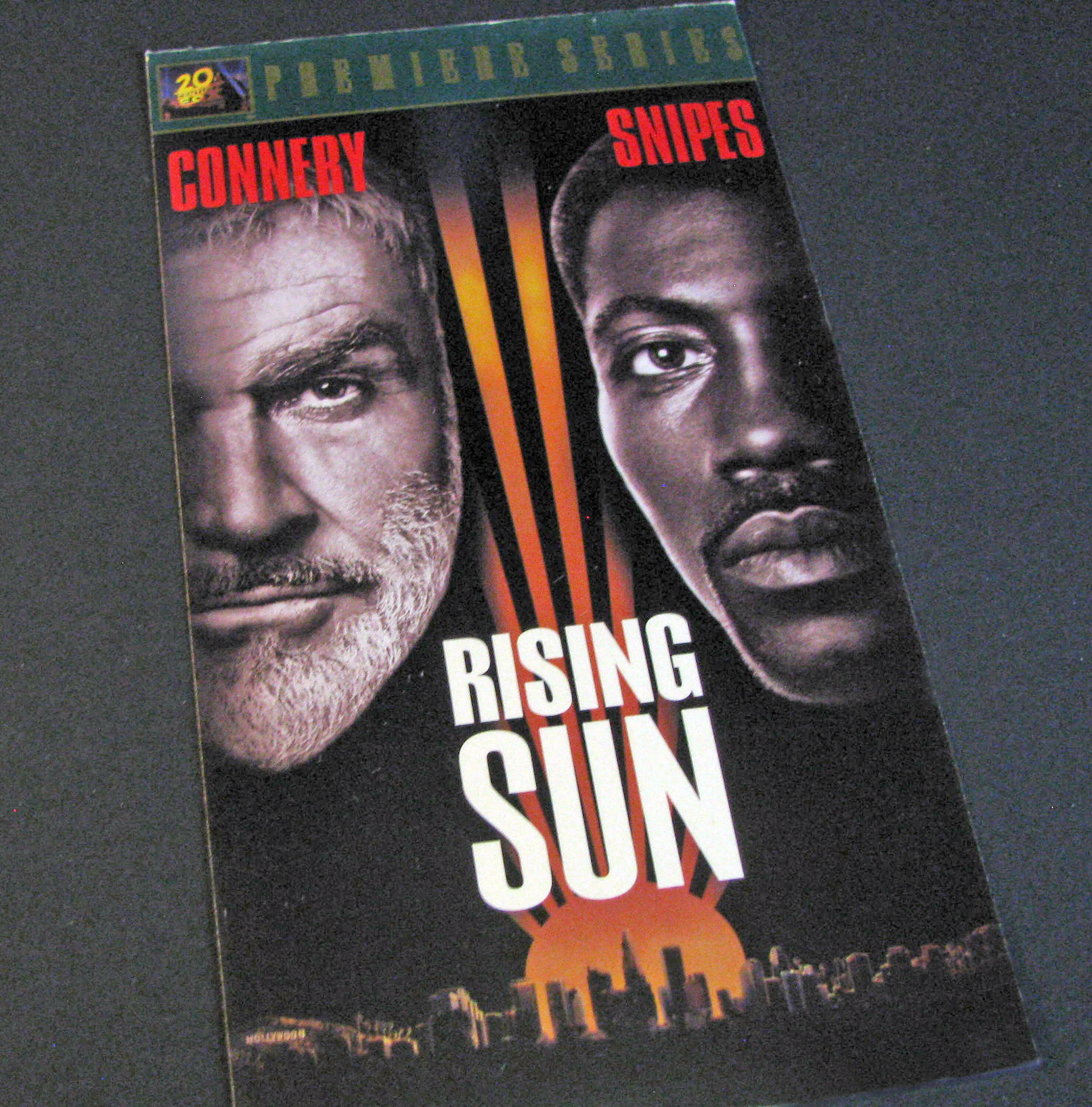 RISING SUN 1993 Repurposed Original VHs Sleeve To Unique - Etsy France