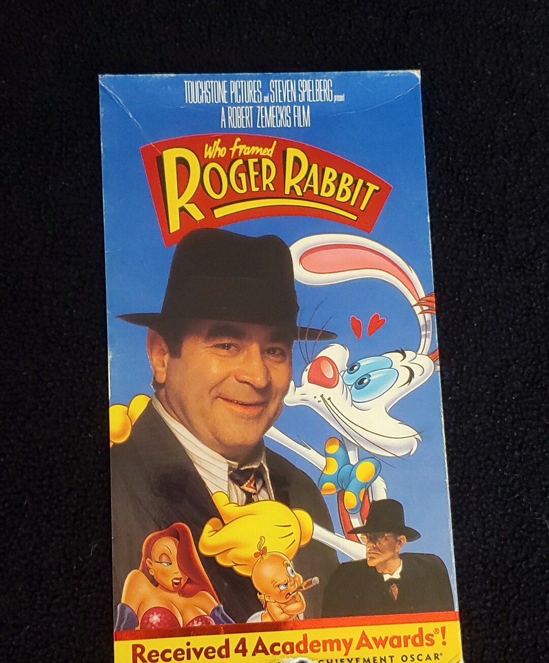 Who Framed ROGER RABBIT (1988) Repurposed Original Vhs Sleeve to Unique ...