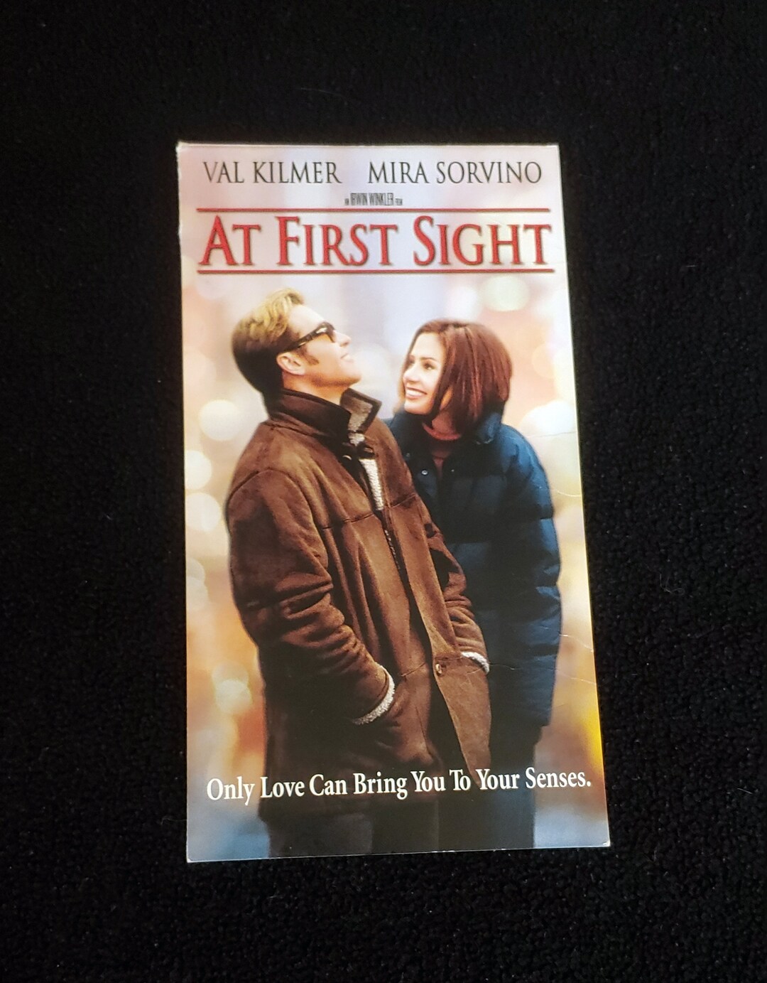 AT FIRST SIGHT 1999 Repurposed Original Vhs Sleeve to Unique Journal ...