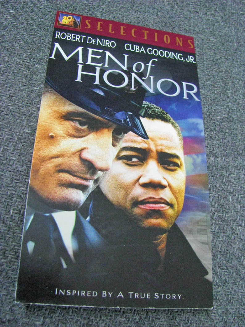 MEN OF HONOR 2000 Repurposed Original Vhs Sleeve to Unique - Etsy
