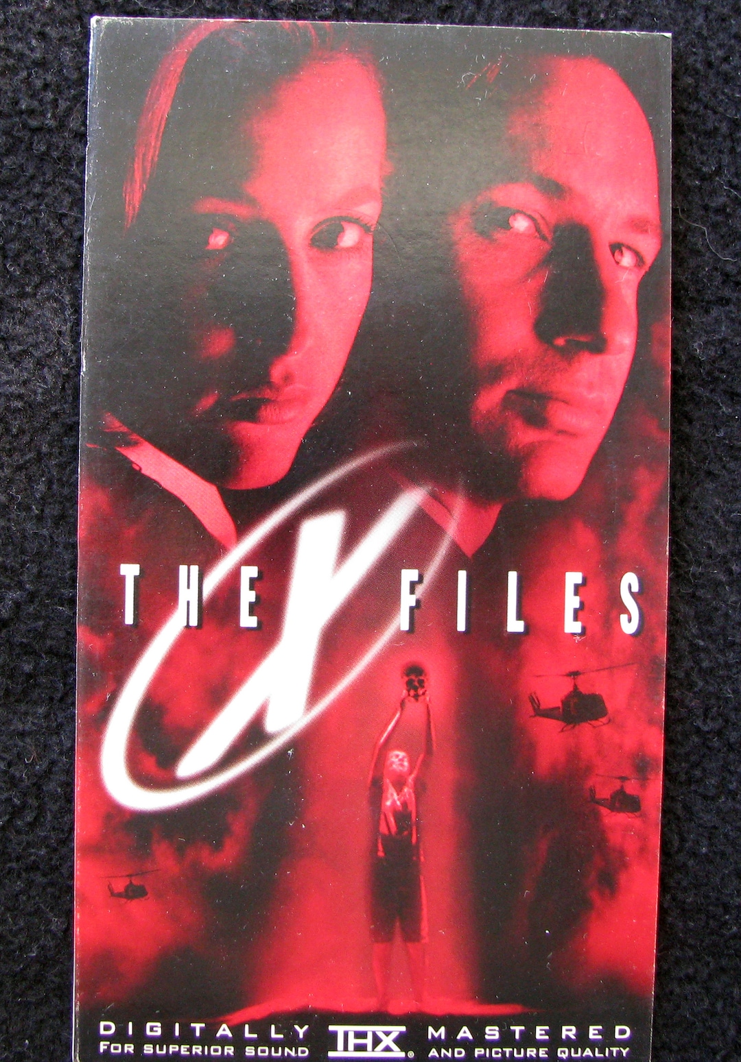 The X FILES (1998) - Repurposed Original Vhs Sleeve to Unique Journal ...